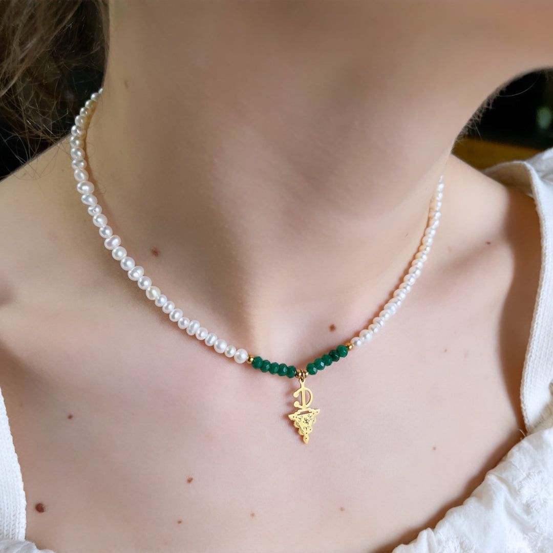 Collier jouhar et pendentif tazrzit – Dark Joyau